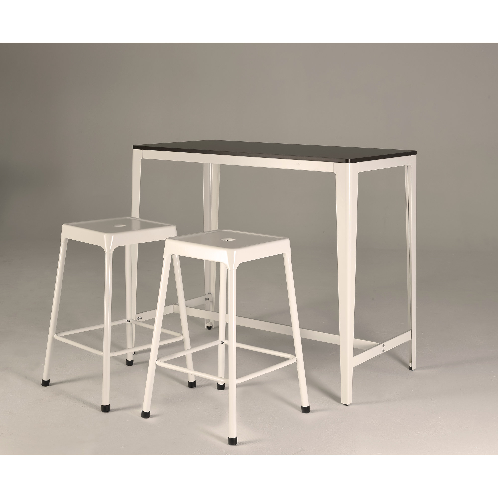 Latitude Run® Stylish Set Of 2 Counter Stools With Durable Construction ...