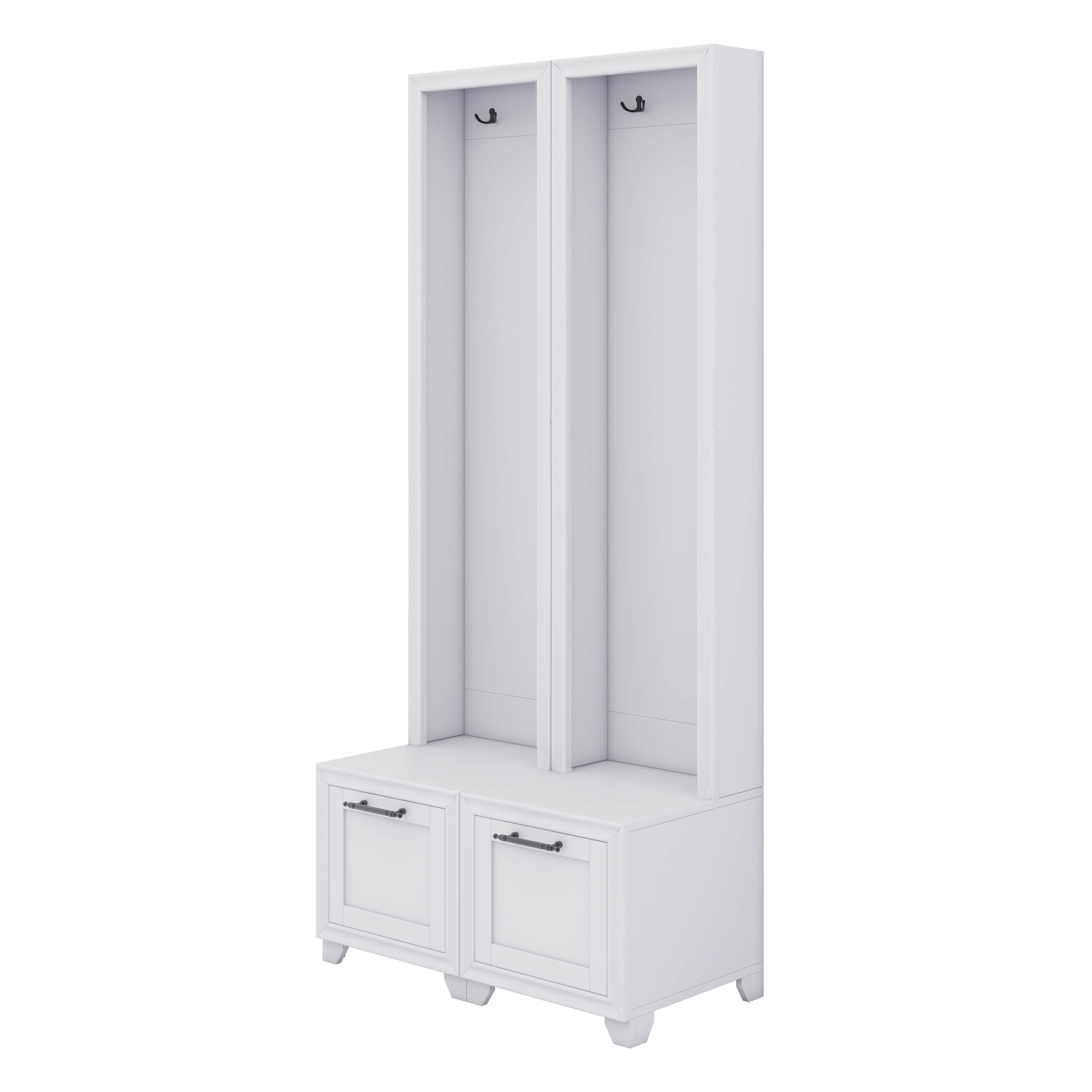 George Oliver Elegant Free Standing Hall Tree - 3 - In - 1 For Hallway ...
