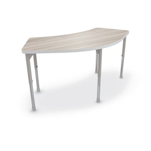 MooreCo Hierarchy Laminate Adjustable Multi-Student Desk | Wayfair