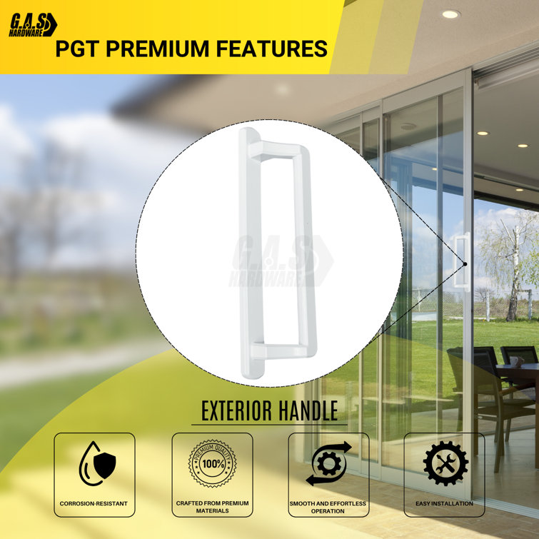 G.A.S. Hardware PGT Exterior Sliding Door Handle - Wayfair Canada