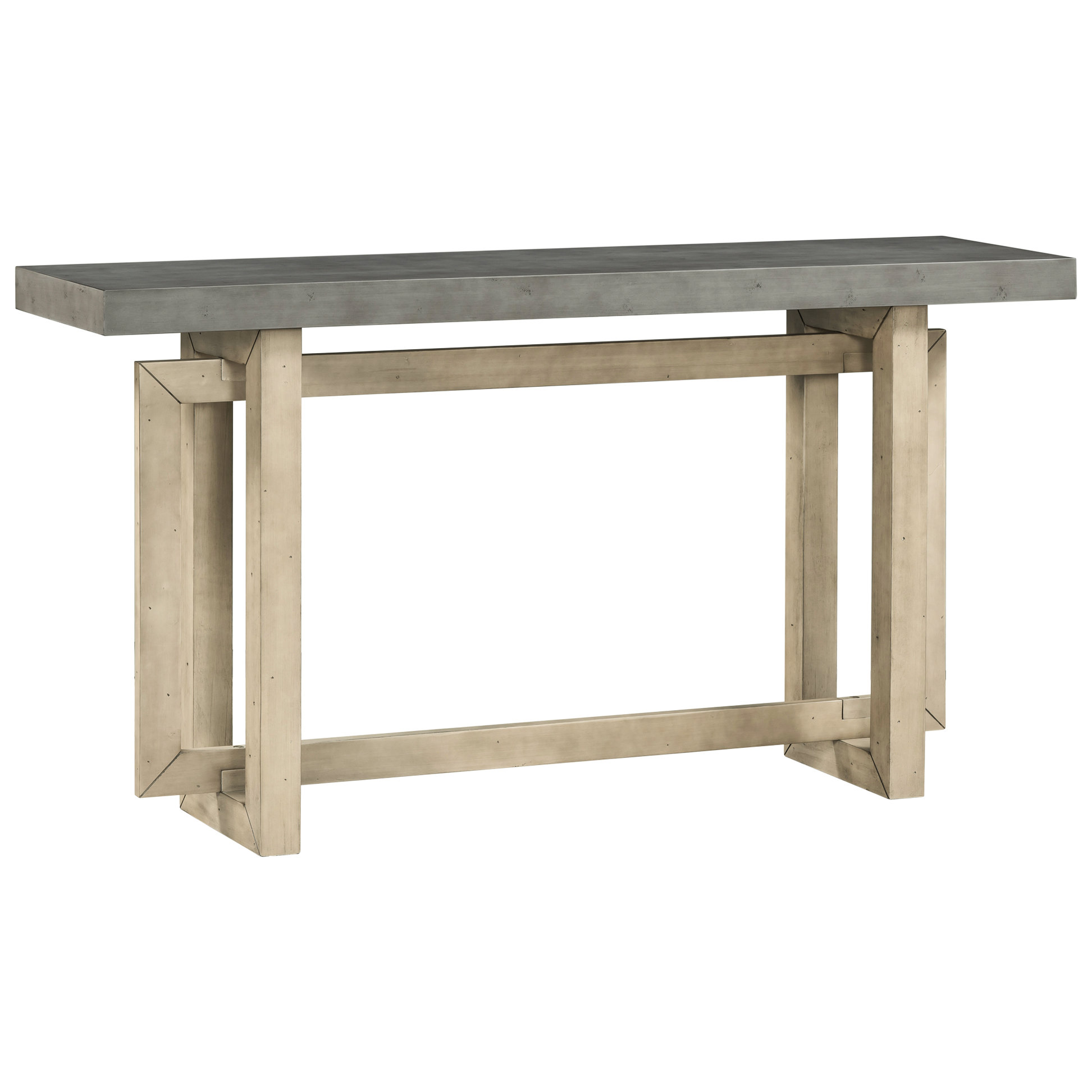 Latitude Run® Sophisticated Bedroom Console Table - Concrete Top ...