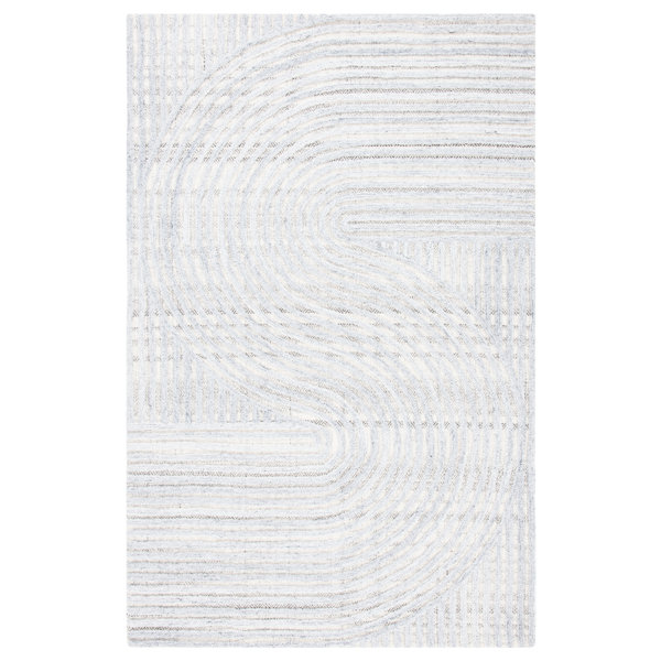 Wade Logan® Aydee Handmade Gray Rug & Reviews | Wayfair