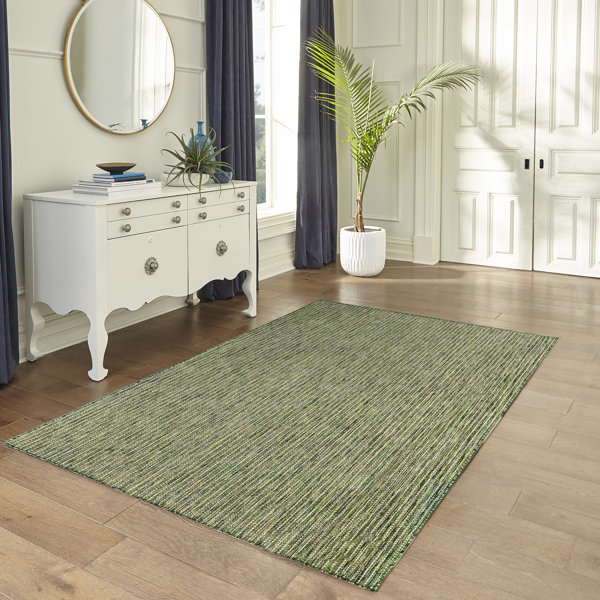 Sand & Stable Saldanha Green Indoor/Outdoor Rug & Reviews | Wayfair