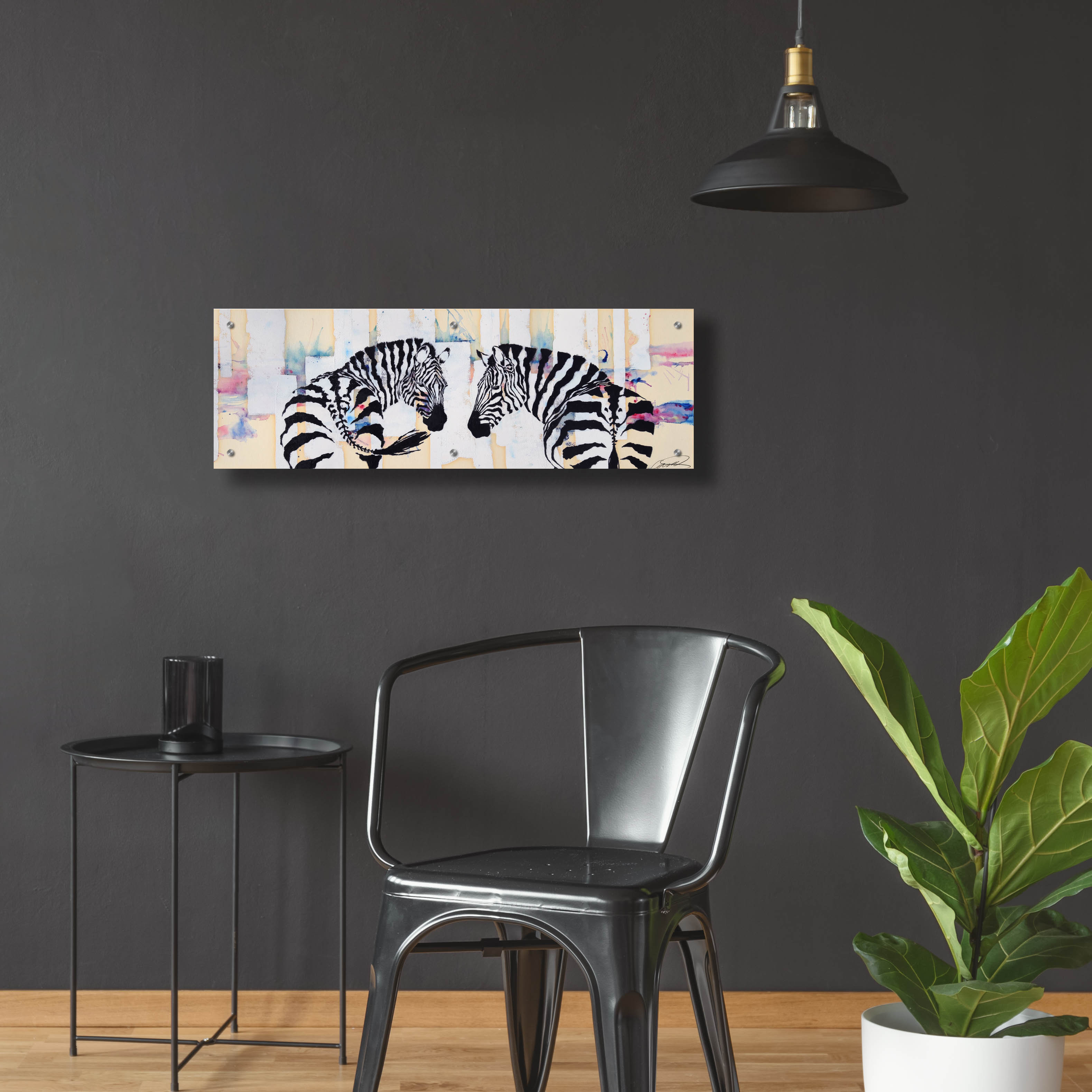 Ebern Designs " Zebra Gates " by Robert Campbell | Wayfair