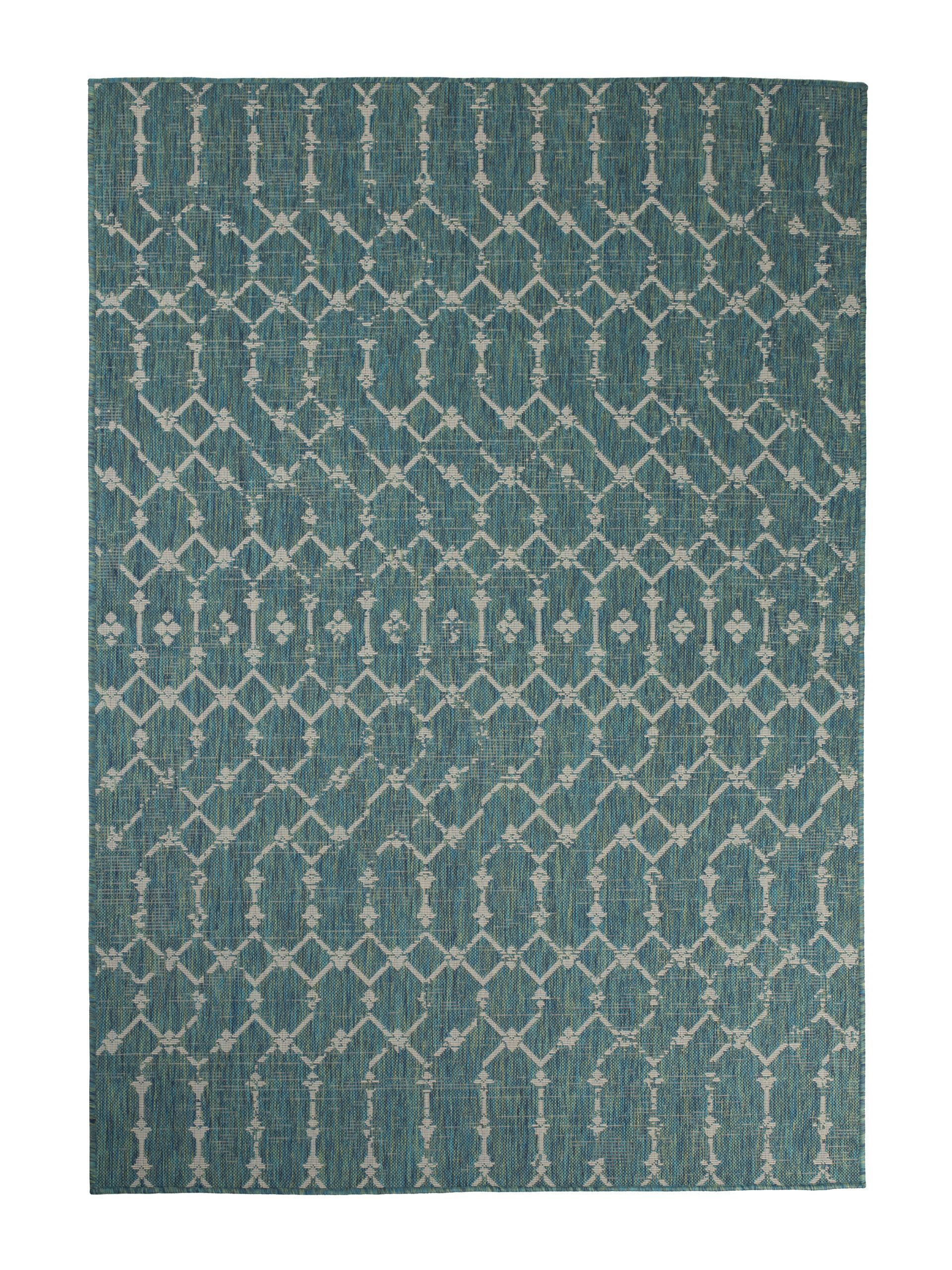 Dakota Fields Premium Polypropylene Geometric Pattern Outdoor Rug | Wayfair