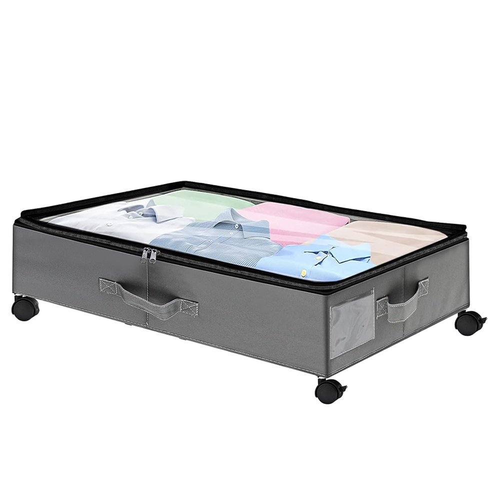 Rebrilliant Dovecove Fabric Underbed Storage & Reviews | Wayfair