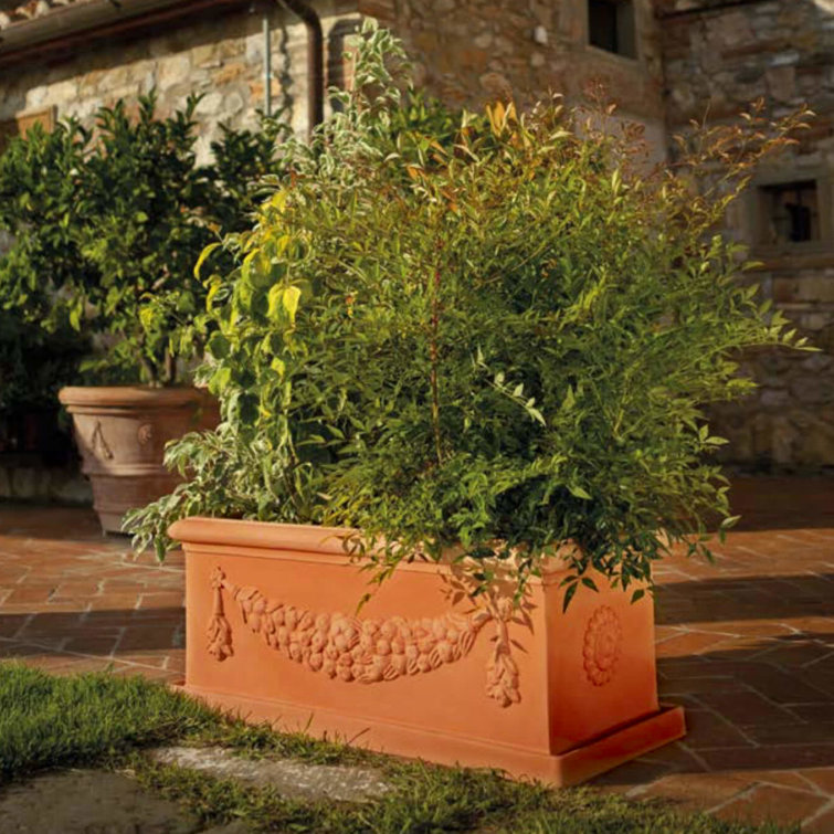 Rosalind Wheeler Garland Rectangle Plant Box 100 Cm. | Wayfair.co.uk