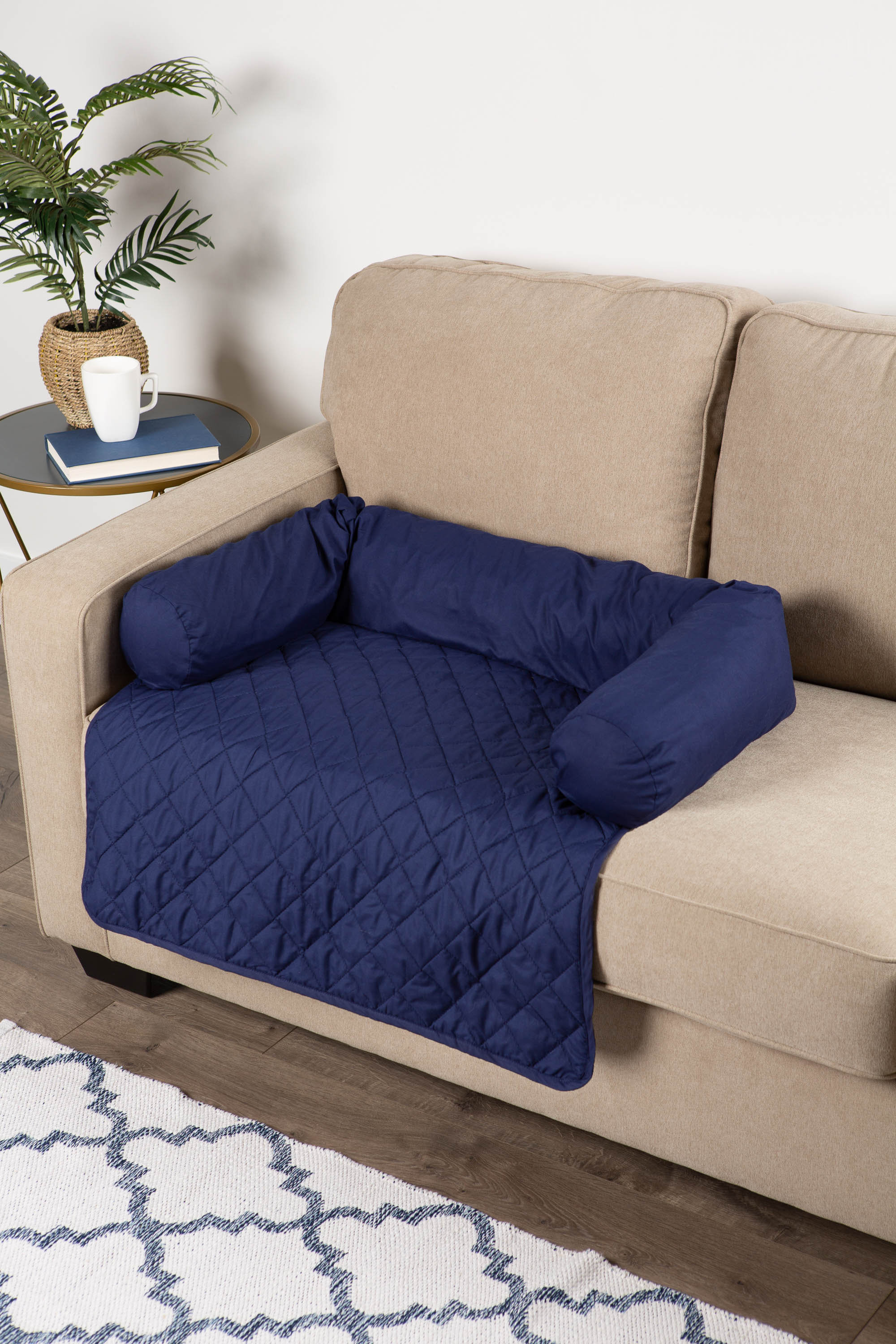 Red Barrel Studio® Aolany Bolster Pet Sofa Slipcover & Reviews | Wayfair