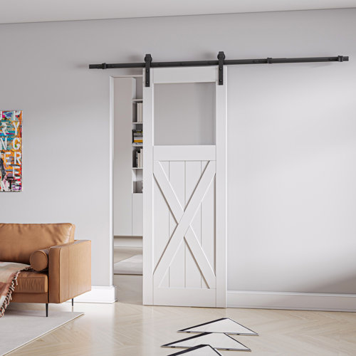 1-Panel Barn Doors You'll Love | Wayfair