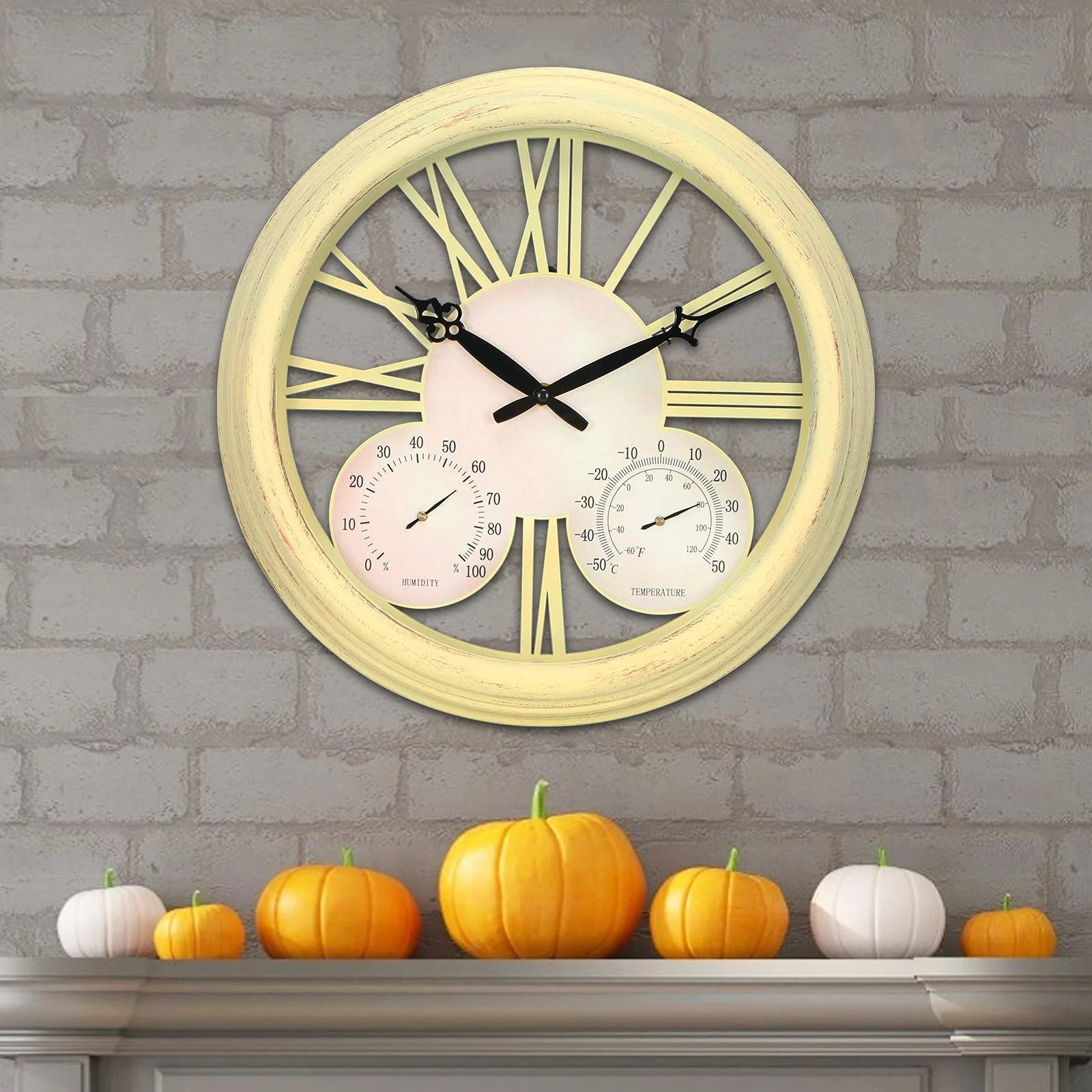 Ebern Designs Volcy Wall Clock | Wayfair