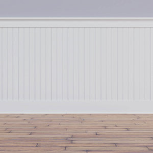Ekena Millwork Deluxe White PVC Wall Paneling & Reviews | Wayfair