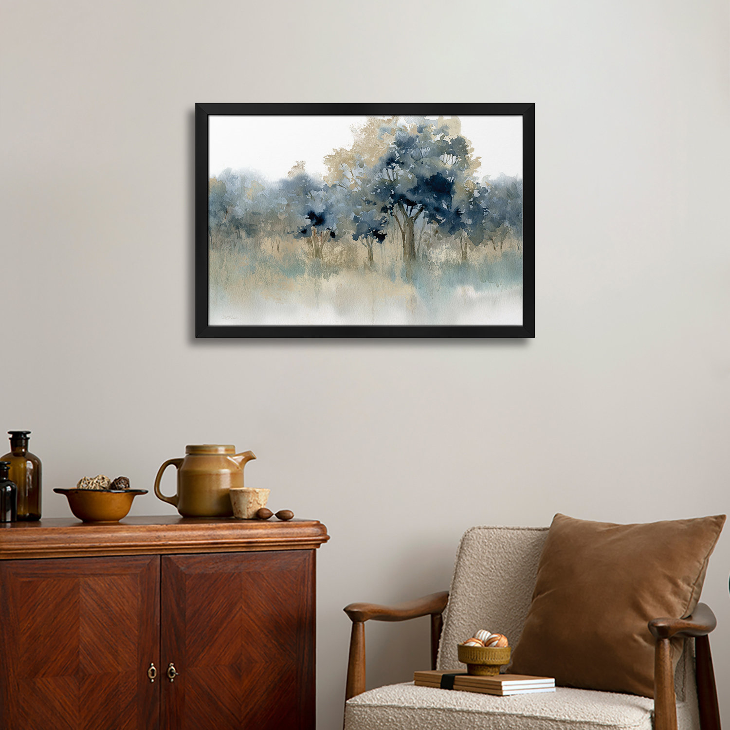 Red Barrel Studio® Water's Edge II Premium Framed Poster by Carol Robinson | Wayfair