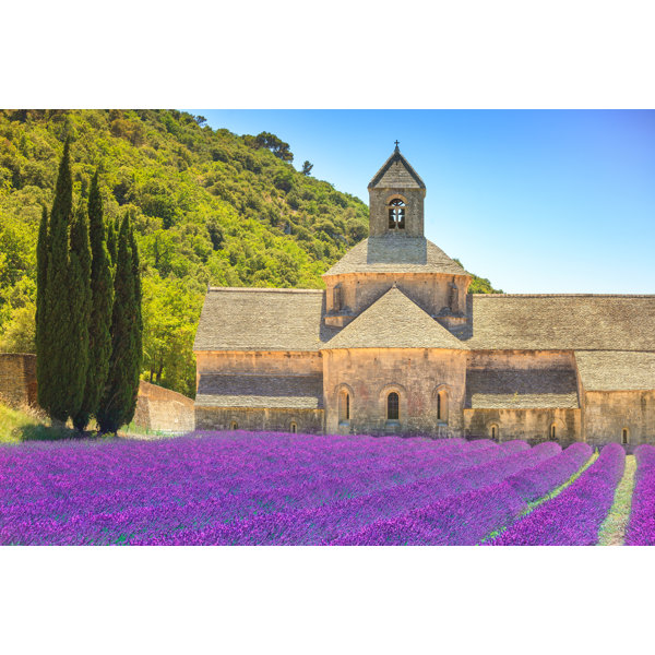 Rosalind Wheeler Fatimah Abbey Of Senanque On Canvas by Stevanzz ...