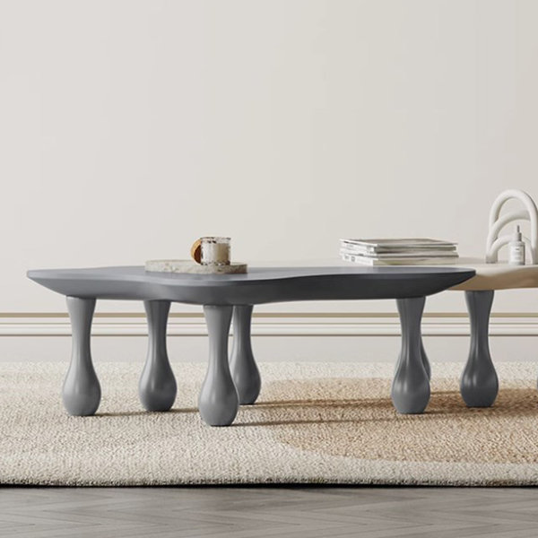 jessica Modern Simple Irregular Shaped Coffee Table Coffee Table | Wayfair