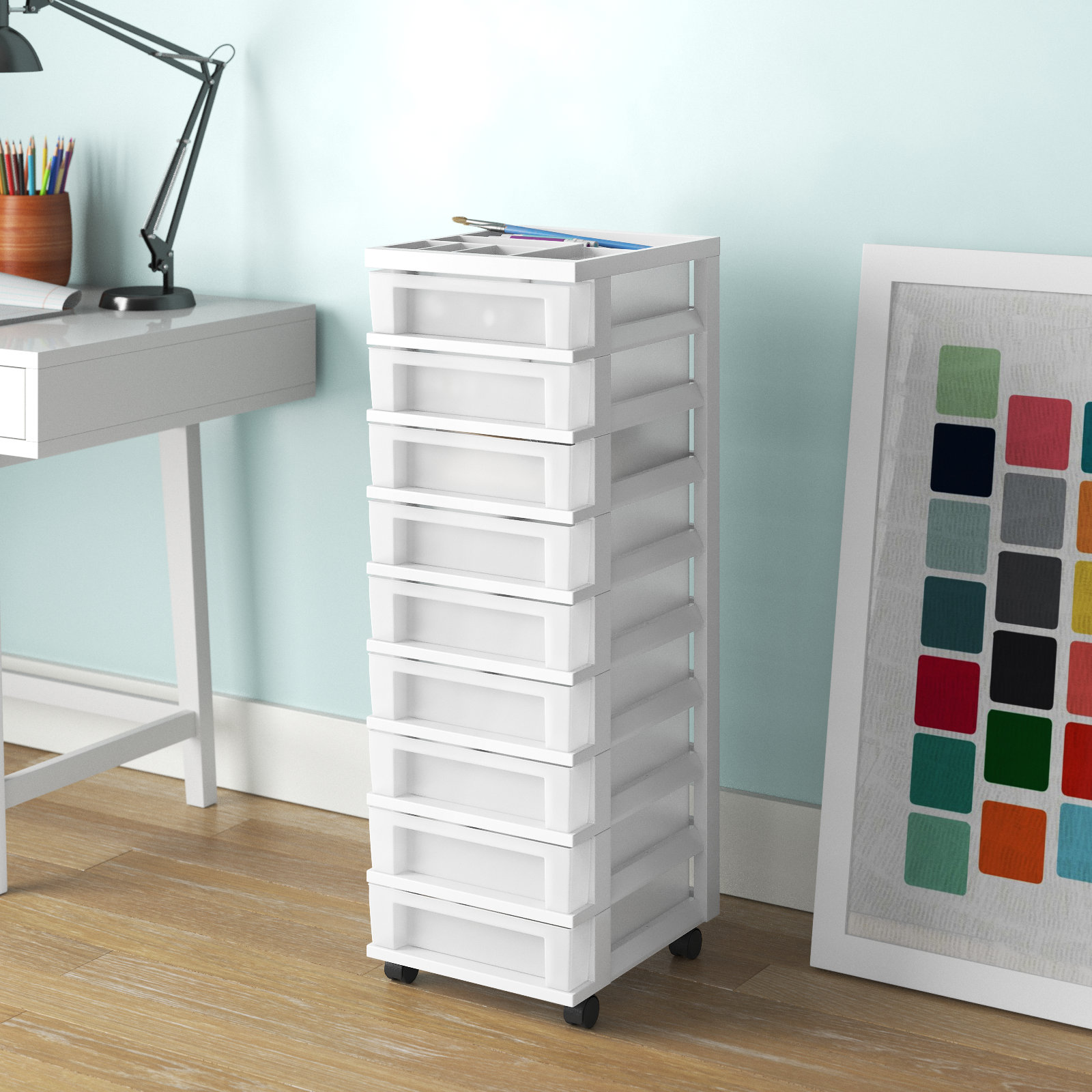 Wayfair Basics Diego 9 Drawer Storage Chest And Reviews Wayfair Canada