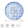 Nicola Spring Hand-Printed Sauce Dishes - 10cm - Navy - Pack of 6 ...
