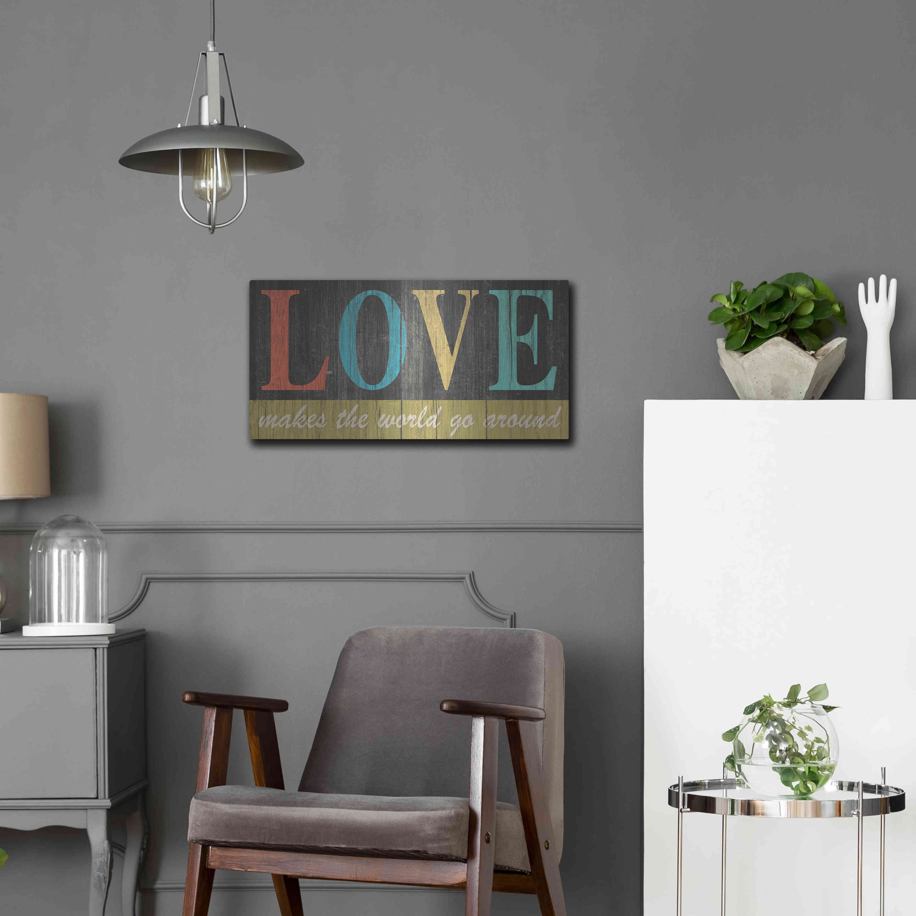 Trinx 'Inspo I' by Alonzo Saunders, Metal Wall Art | Wayfair