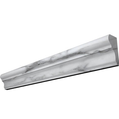 Belluno Designs 12'' L x 2'' W Marble Chair Rail Tile Trim | Wayfair