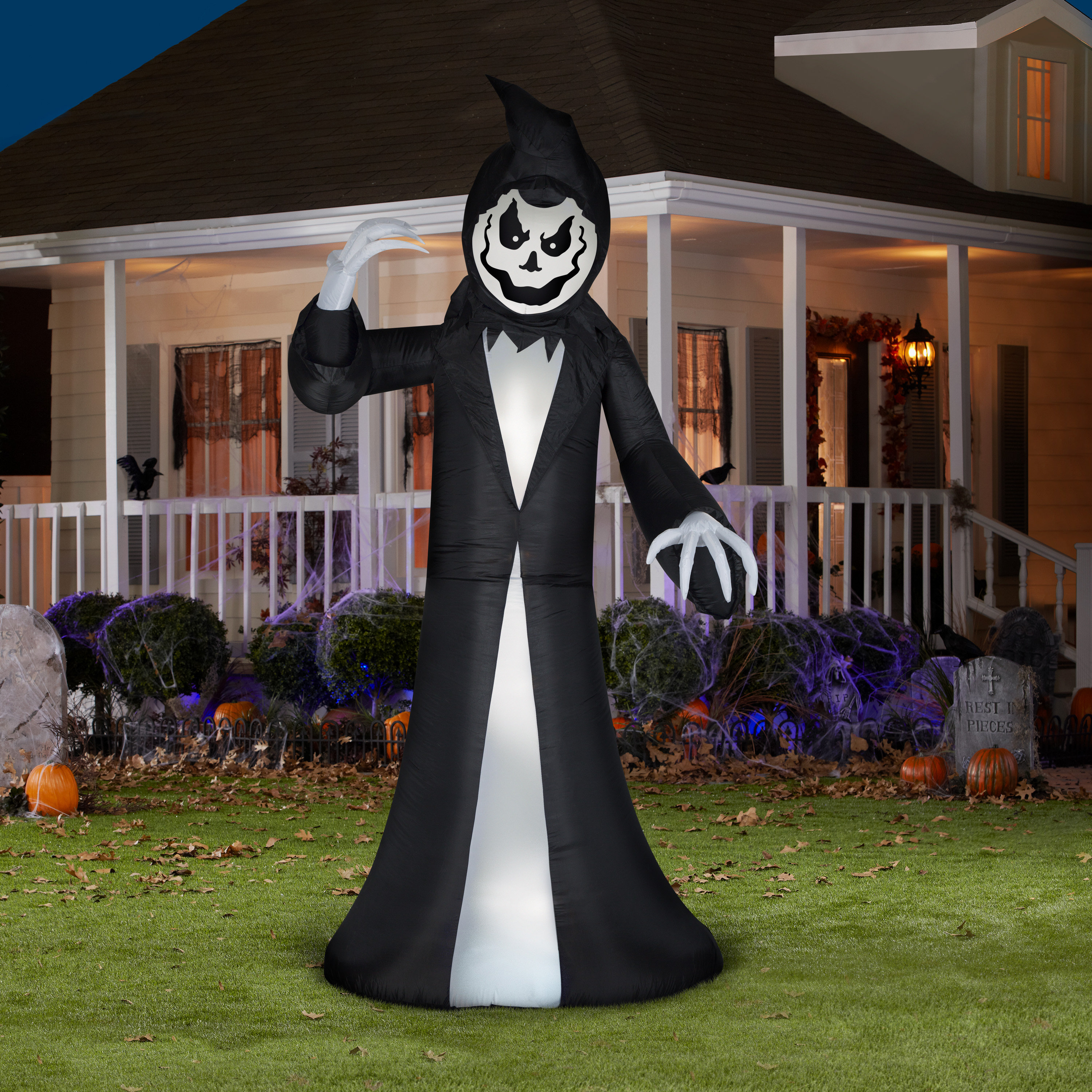 Gemmy Industries Reaper Death Ghost Inflatable | Wayfair
