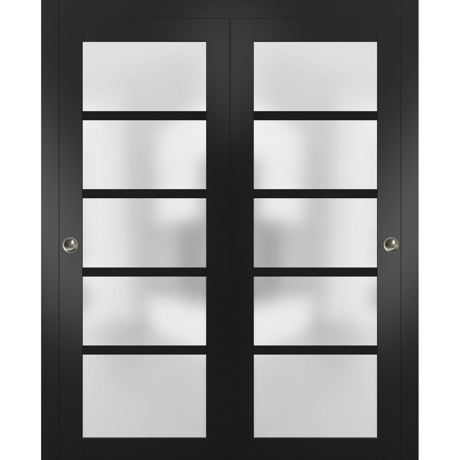 SARTODOORS Quadro Frosted Glass Sliding Closet Doors & Reviews | Wayfair