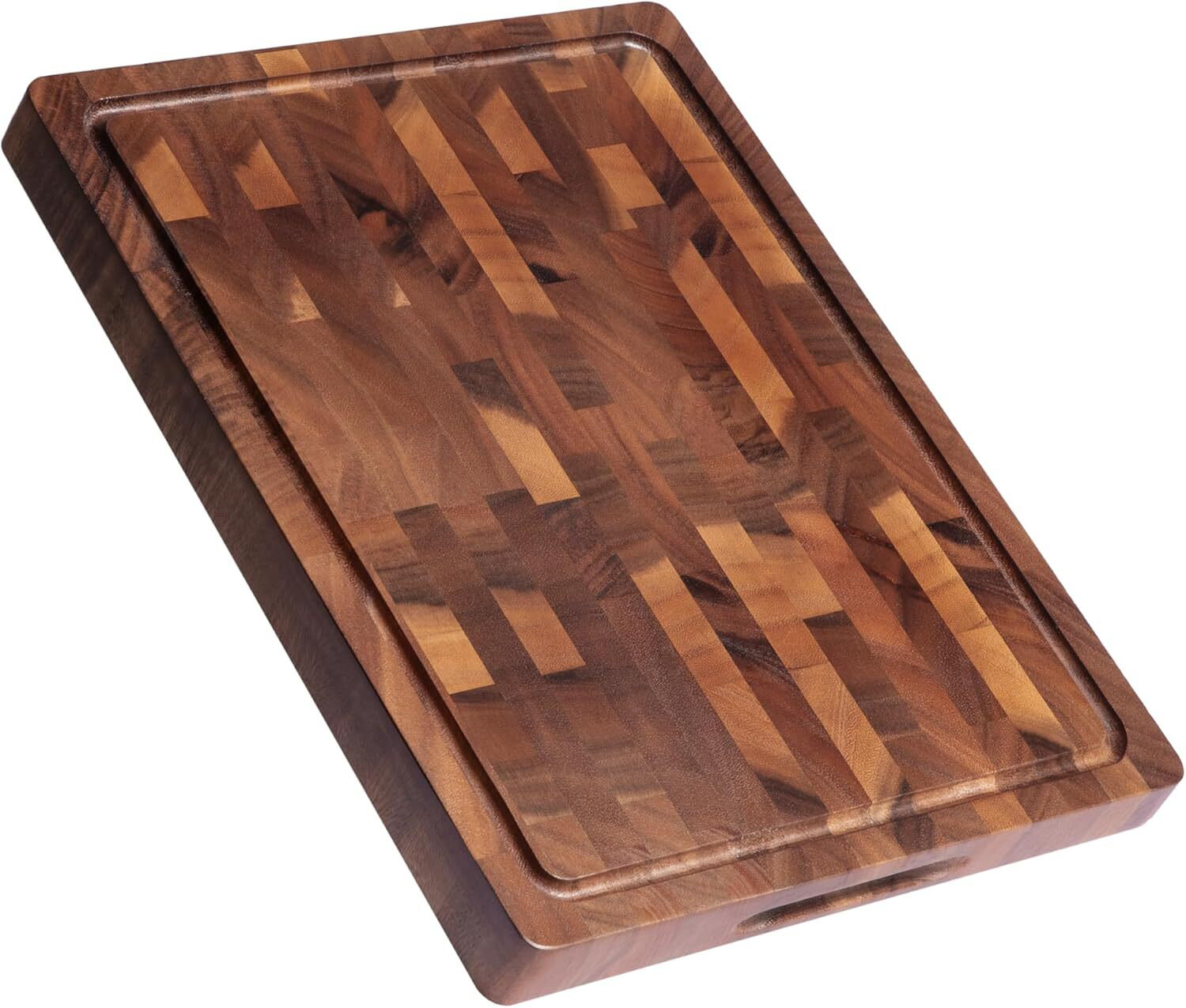 MAYUANWANGLUO Kitchen Walnut Wood End-Grain Board, Large Double-Sided ...