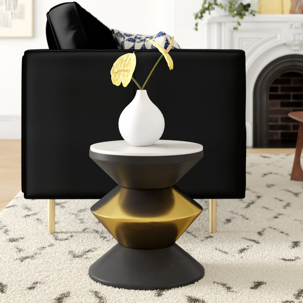Mercer41 Amonnie Abstract End Table & Reviews | Wayfair