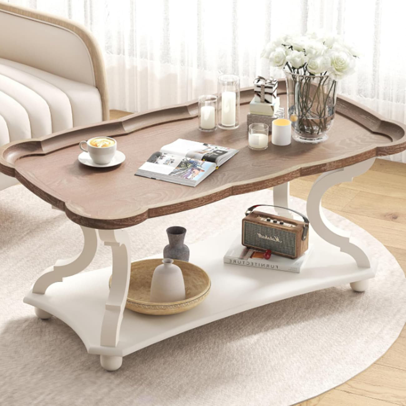 August Grove Table basse simple Ceyana - Wayfair Canada