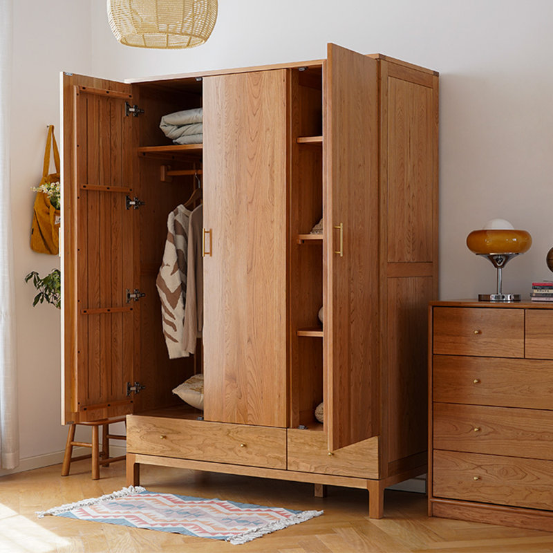 Parttlion European style light luxury retro wardrobe | Wayfair