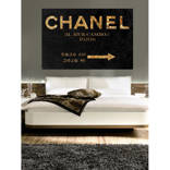 House of Hampton® Fashion And Glam Couture Road Sign Rococo Gold Road ...