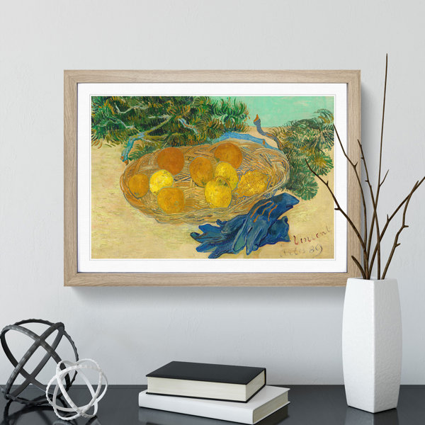 East Urban Home Still Life of Oranges and Lemons by Vincent Van Gogh ...
