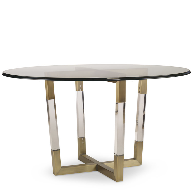 Century Metal/Acrylic Dining Table Base | Perigold