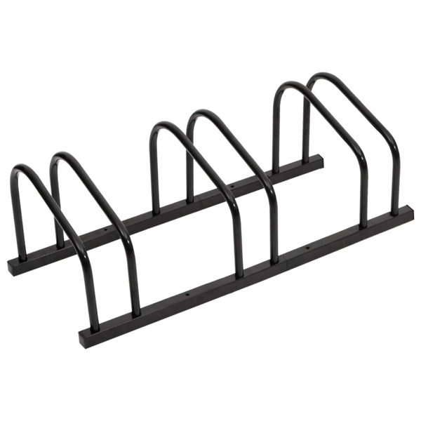 Arlmont & Co. Kessinger Galvanized Steel Bike Rack | Wayfair
