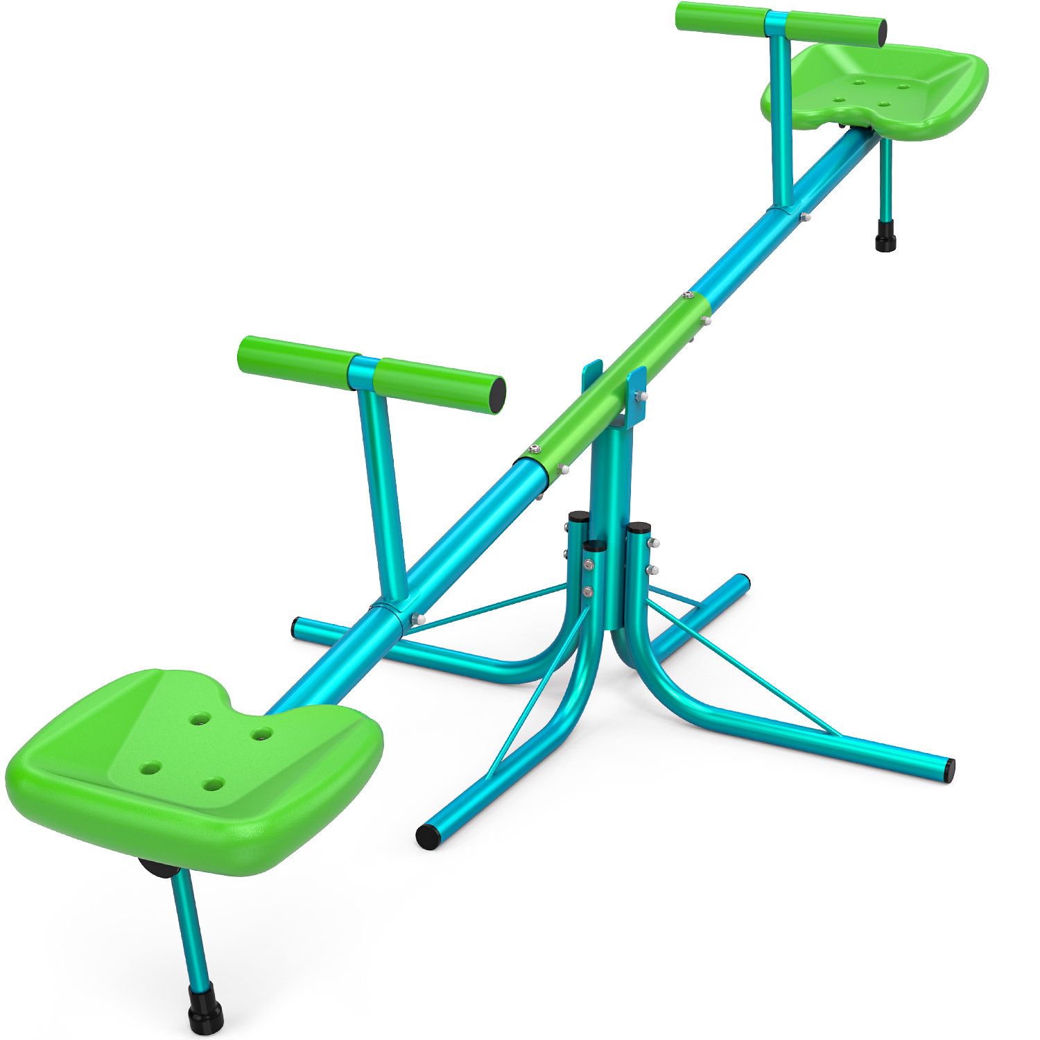 Halcyon Kids Seesaw, Spinning Teeter Totter, 220lbs Capacity Kids ...