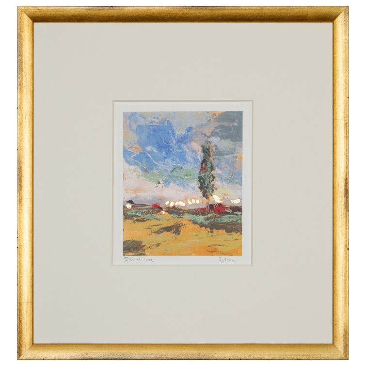 The Natural Light J.Allen Tree Spiral Framed by J.Allen Painting | Wayfair