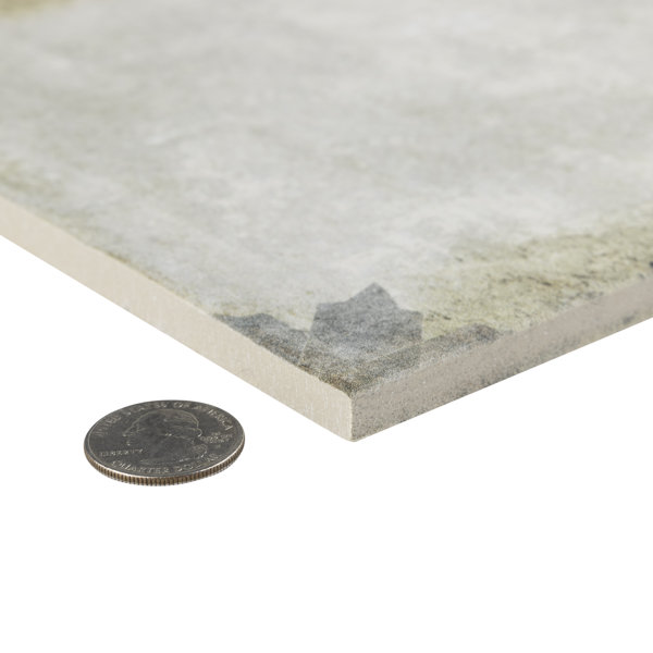 Merola Tile DAnticatto Decor 8.75" x 8.75" Porcelain Stone Look Wall ...