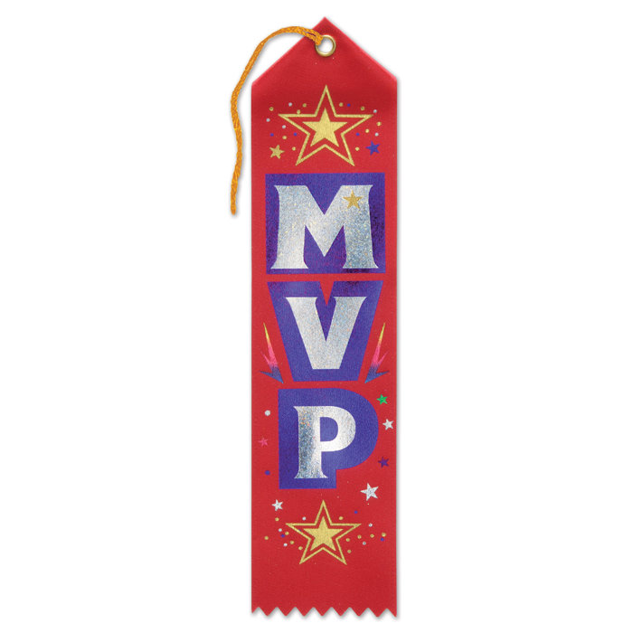 The Beistle Company MVP Award Ribbon | Wayfair