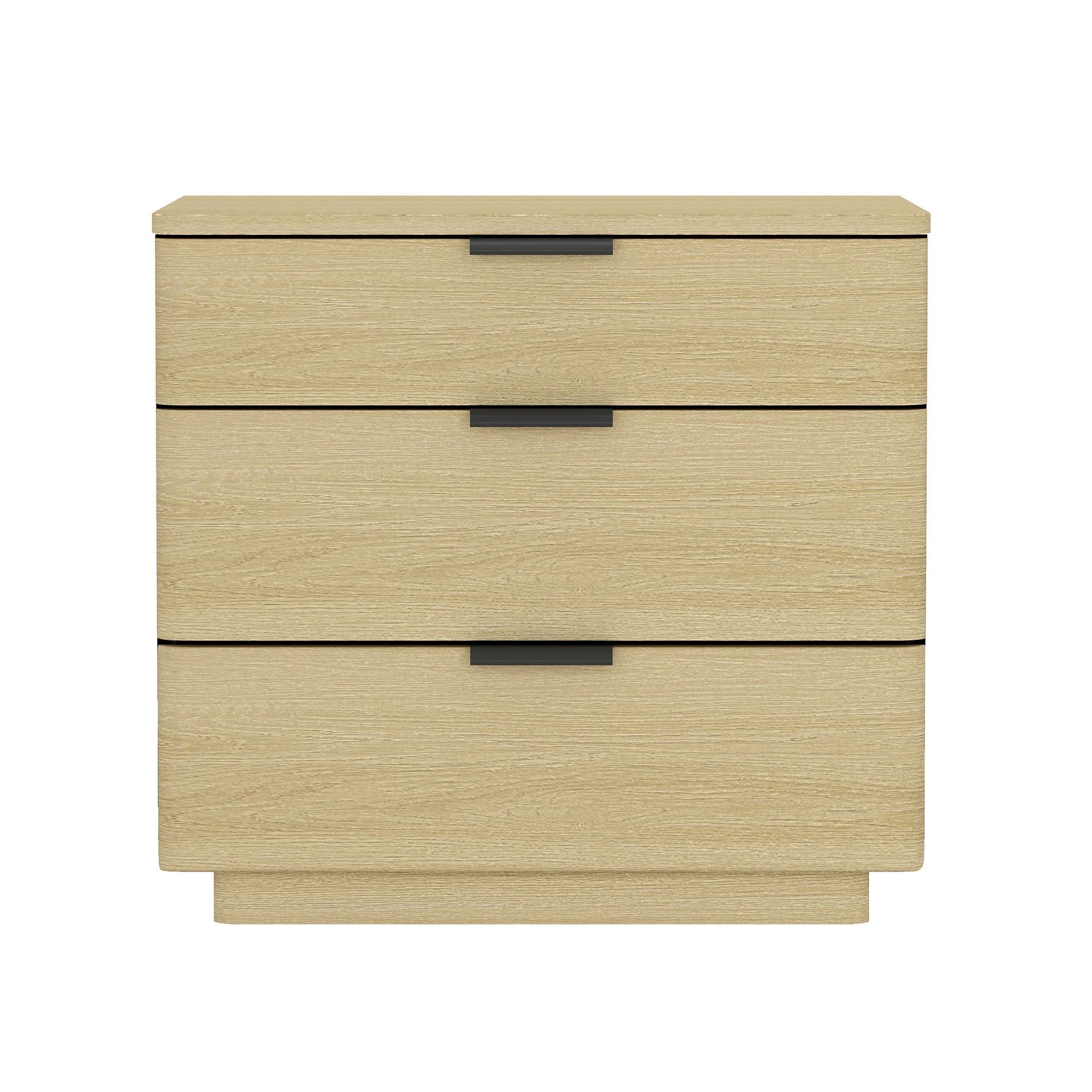 Latitude Run® Payton 26" Nightstand In Natural Oak (Only Nightstand ...