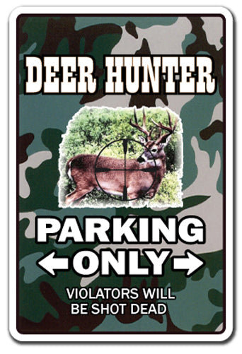 SignMission Deer Hunter Sign | Wayfair