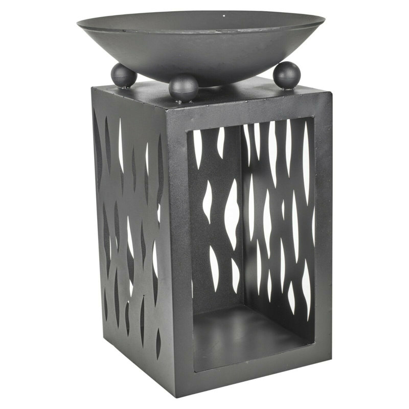 Borough Wharf Beckley Steel Wood Burning Fire Pit & Reviews | Wayfair.co.uk