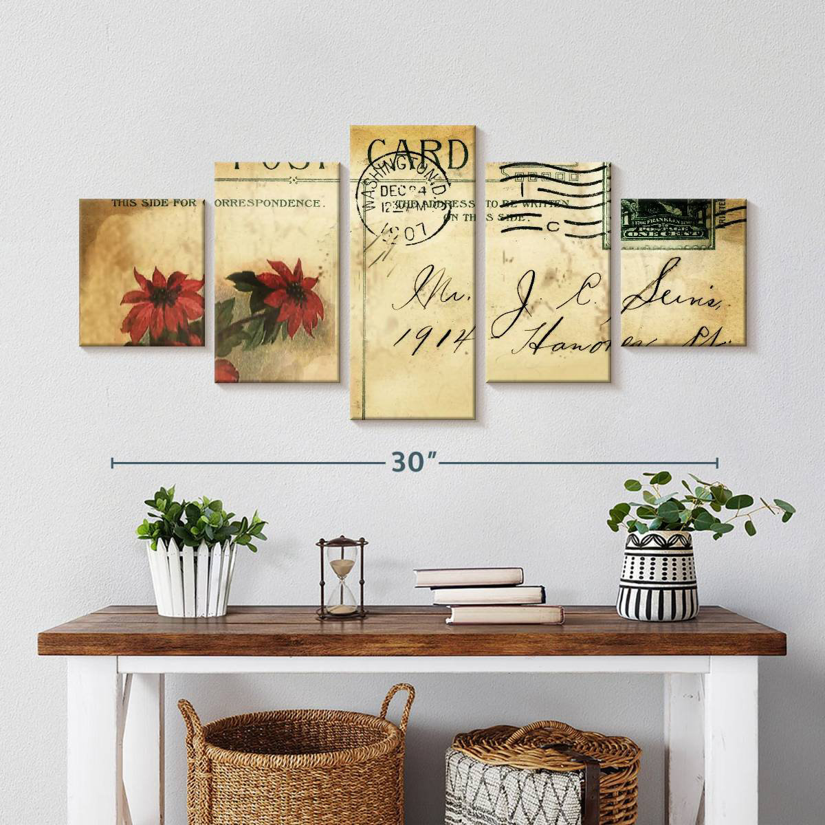 Ophelia & Co. Vintage Postcard Love | Wayfair