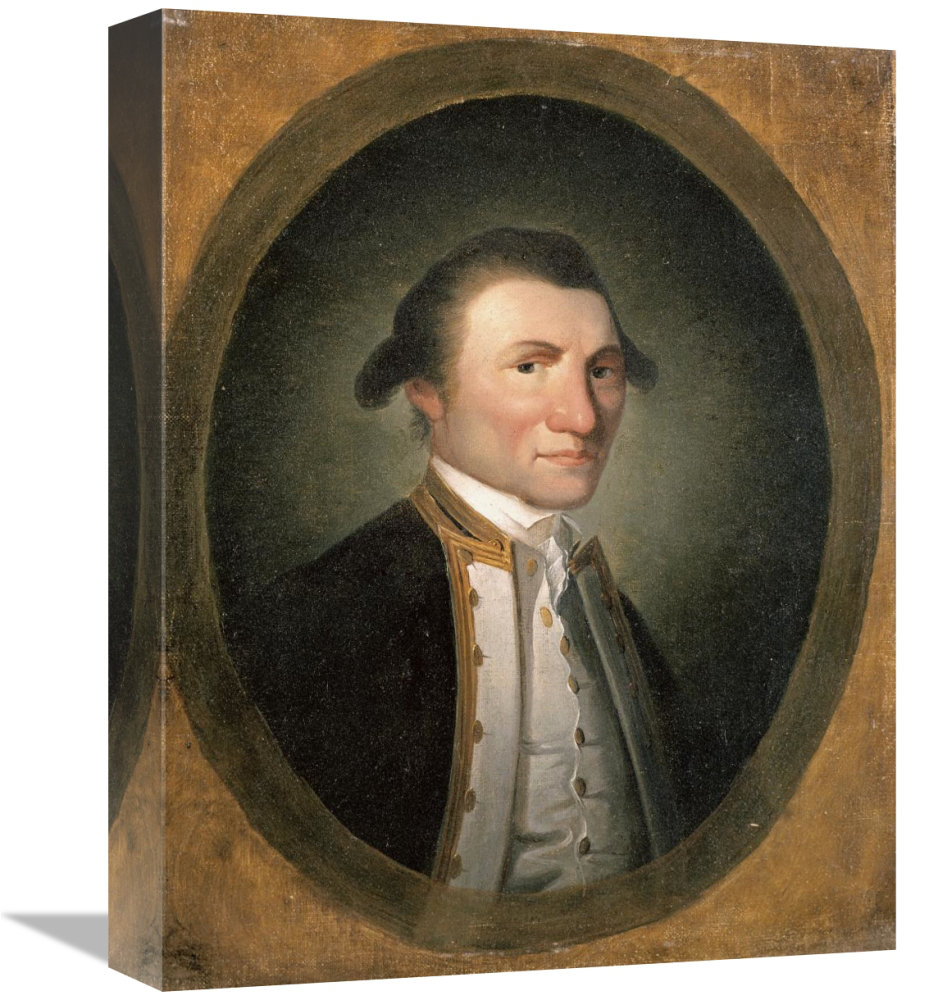 East Urban Home 'Portrait of Captain James Cook' Print on Canvas ...