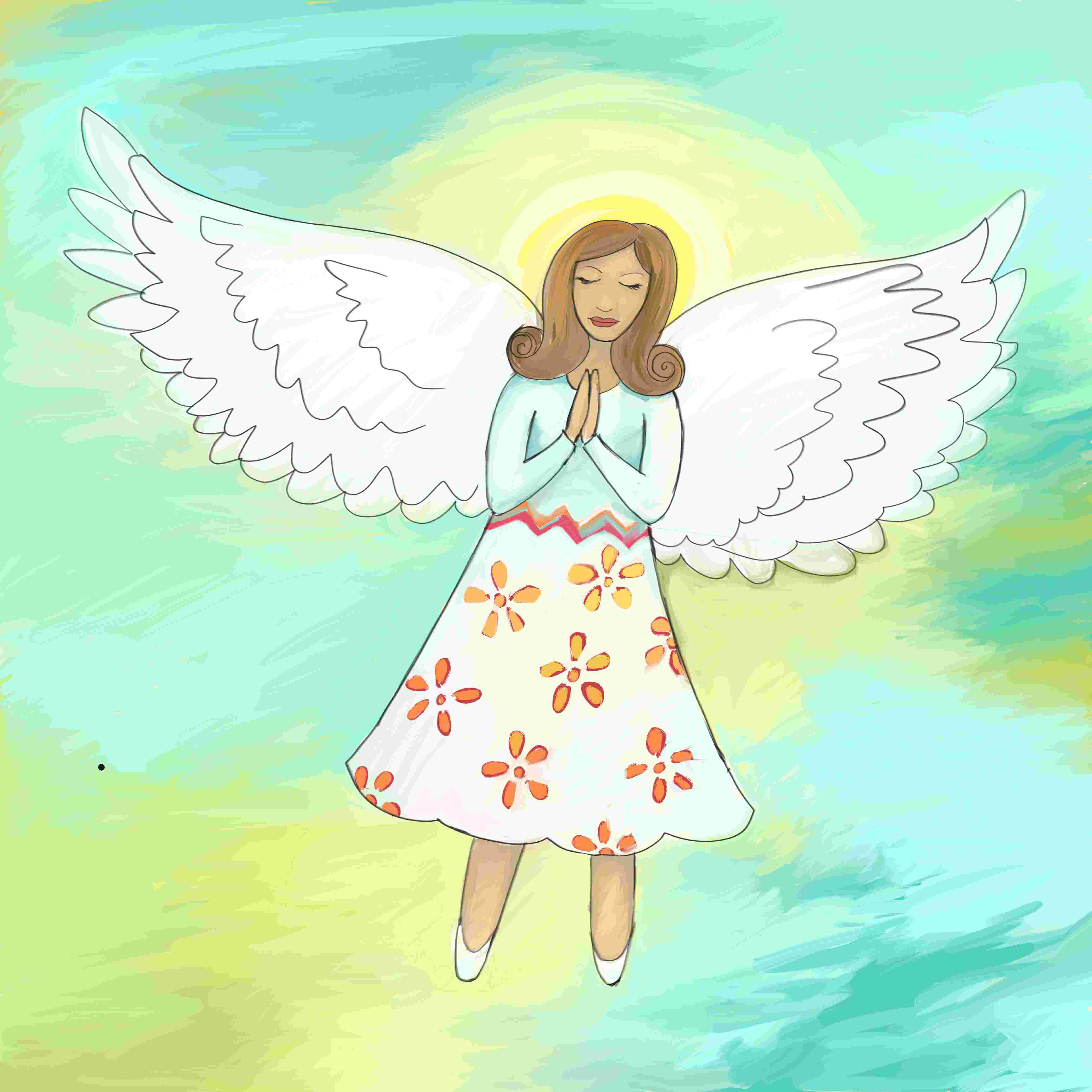 Trinx Sweet Angel - Wrapped Canvas Painting | Wayfair