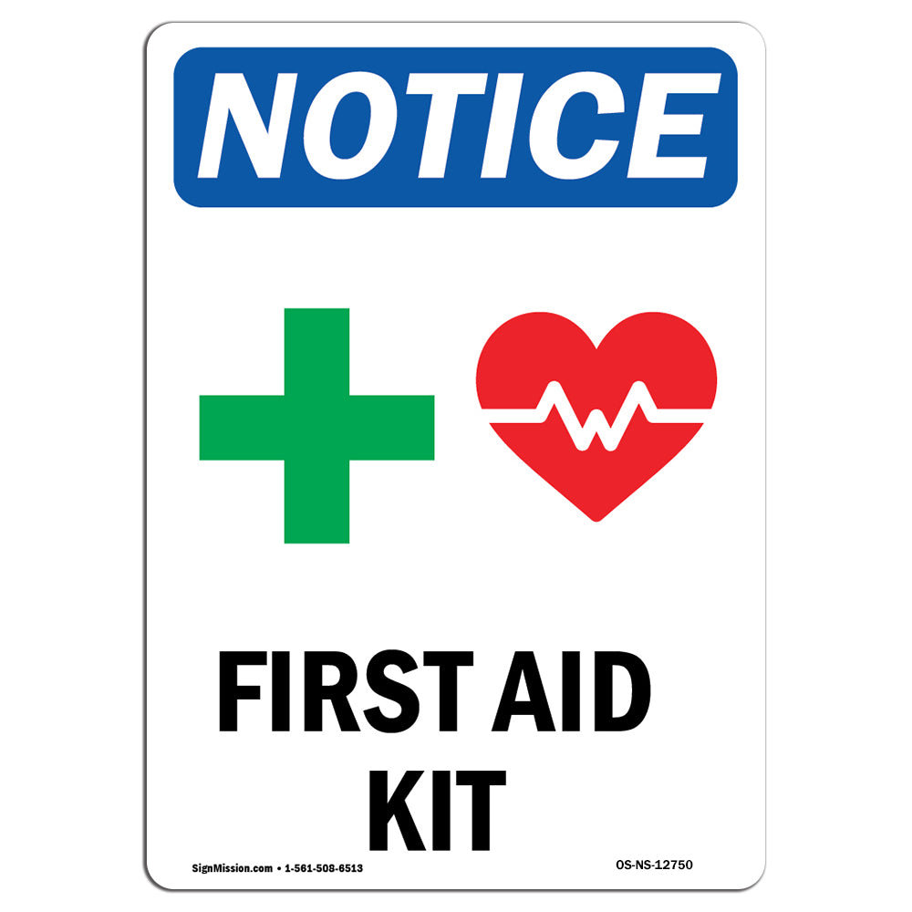 SignMission First Aid Kit Sign | Wayfair