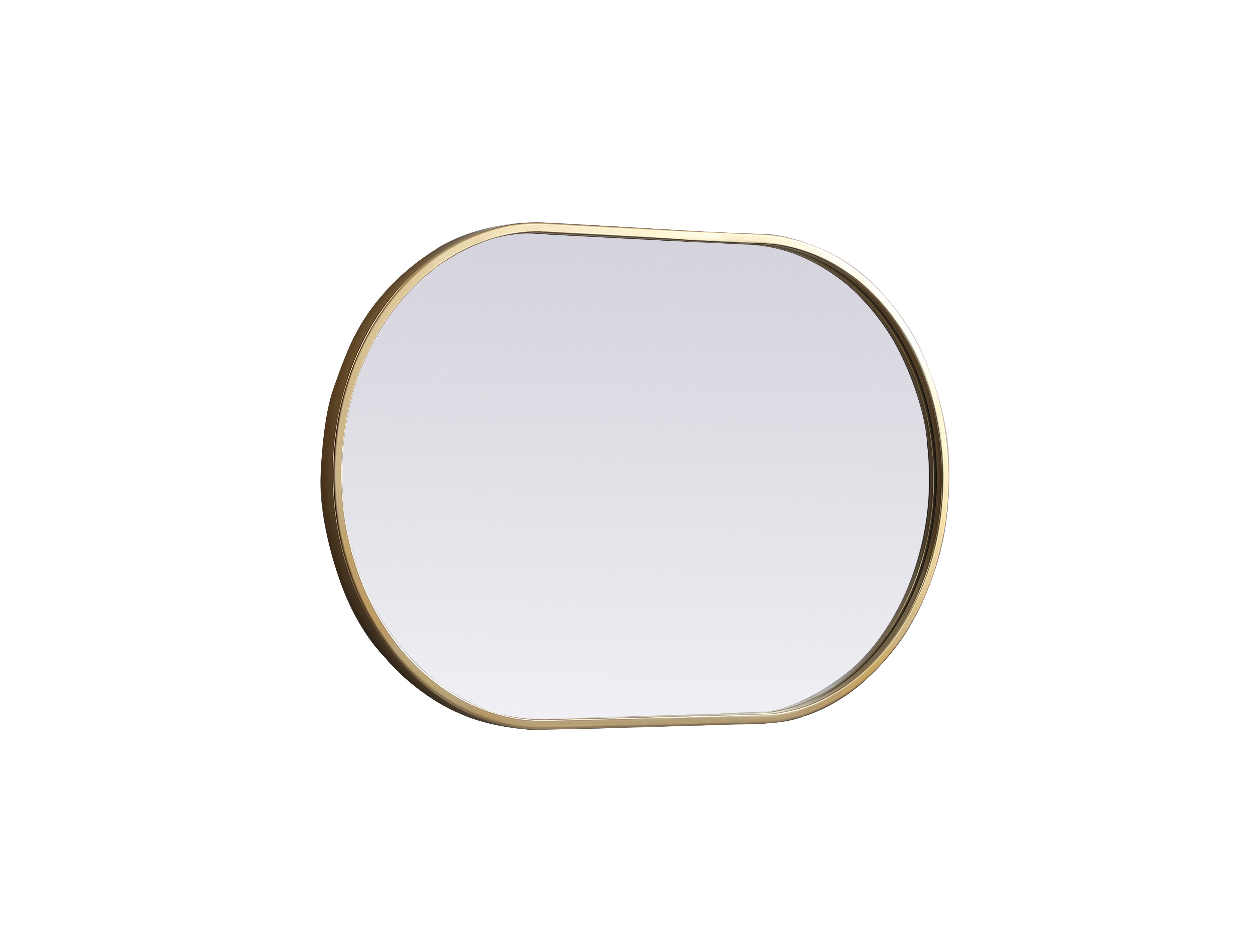 RE/FINE™ Sabine Metal Pill Wall Mirror & Reviews | Wayfair