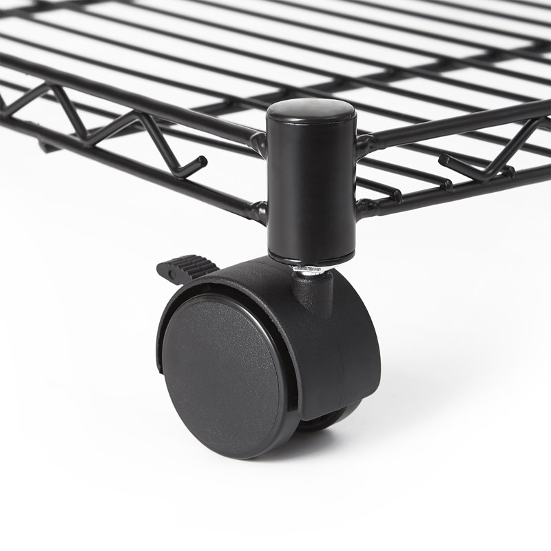 DormCo Suprima Rolling Underbed Square Shelf & Reviews | Wayfair