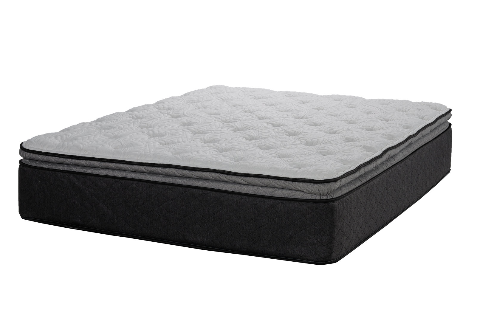 Alwyn Home Ferryhill Tiffany Full 13.5" Plush Pillowtop Hybrid Mattress ...