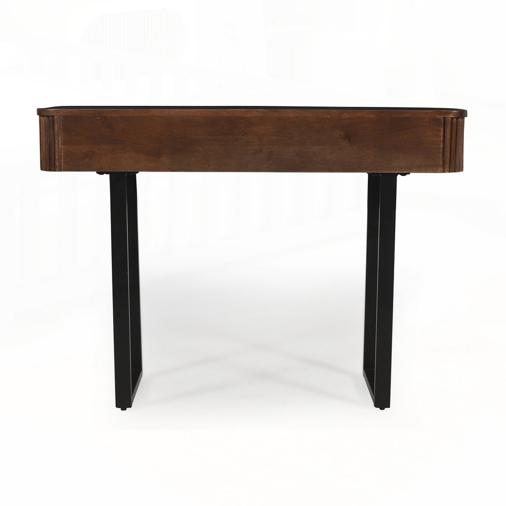 Ophelia & Co. Console Table with Storage and Metal Legs for Various ...