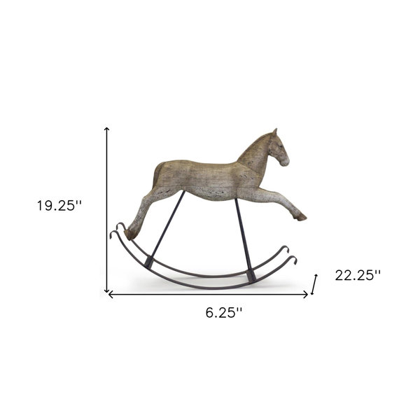 The Twillery Co.® Leachville Horse Rocker & Reviews | Wayfair