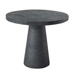 Black Round Kitchen & Dining Tables You'll Love | Wayfair