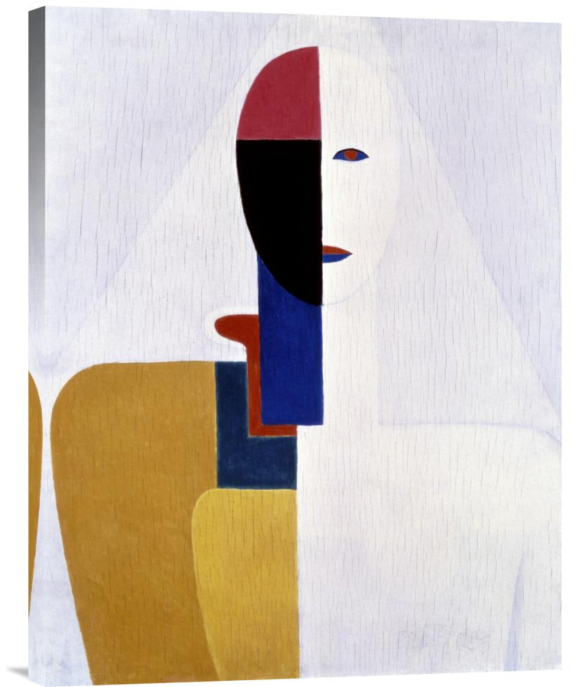 Global Gallery Female Torso II by Kazimir Malevich - Wrapped Canvas ...